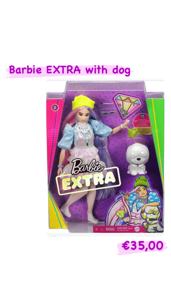 Barbie extra con cane - Giocattoli la Galleria